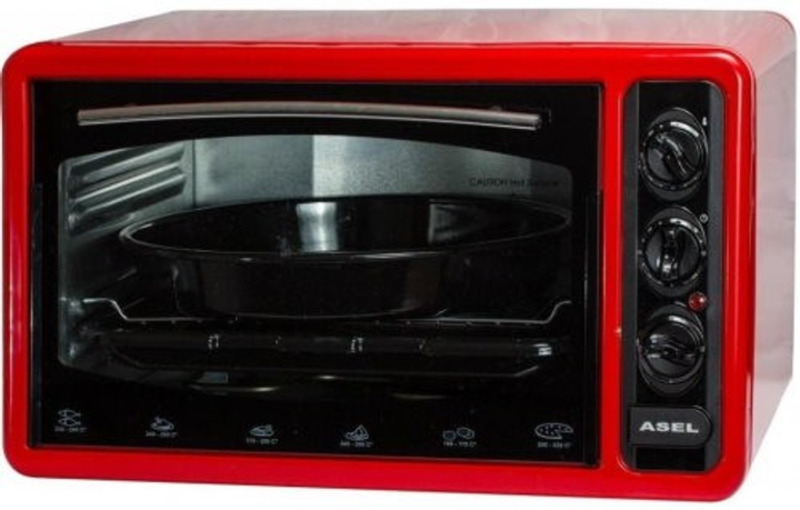 Електропіч Asel AF-0123(40-23) Cherry ᐈ Купити за вигідною ціною 3319 грн. на - STOREinUA