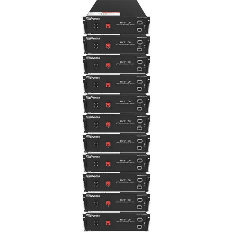 Аккумуляторная батарея Dyness HV51100-11 (PowerRack HV4-11s), 56.32kW ...