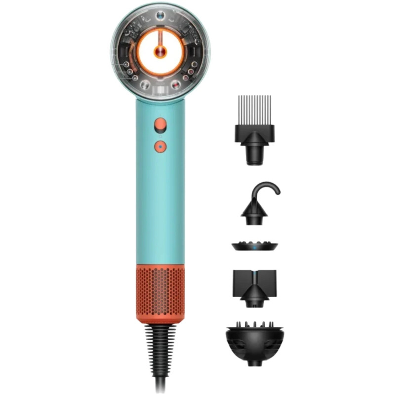 Фен Dyson Supersonic HD16 Nural Hair Dryer Ceramic Patina/Topaz (515276 ...