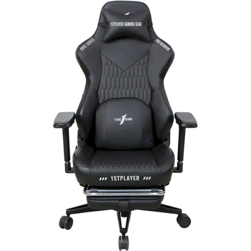 Геймерське крісло 1stPlayer Duke Black (DUKE-FR-BK) - STOREinUA