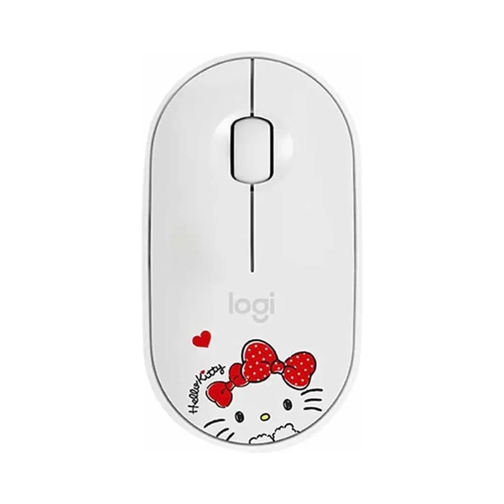 Миша Logitech Pebble M350 Hello Kitty White (910-006031) ᐈ Купити за ...
