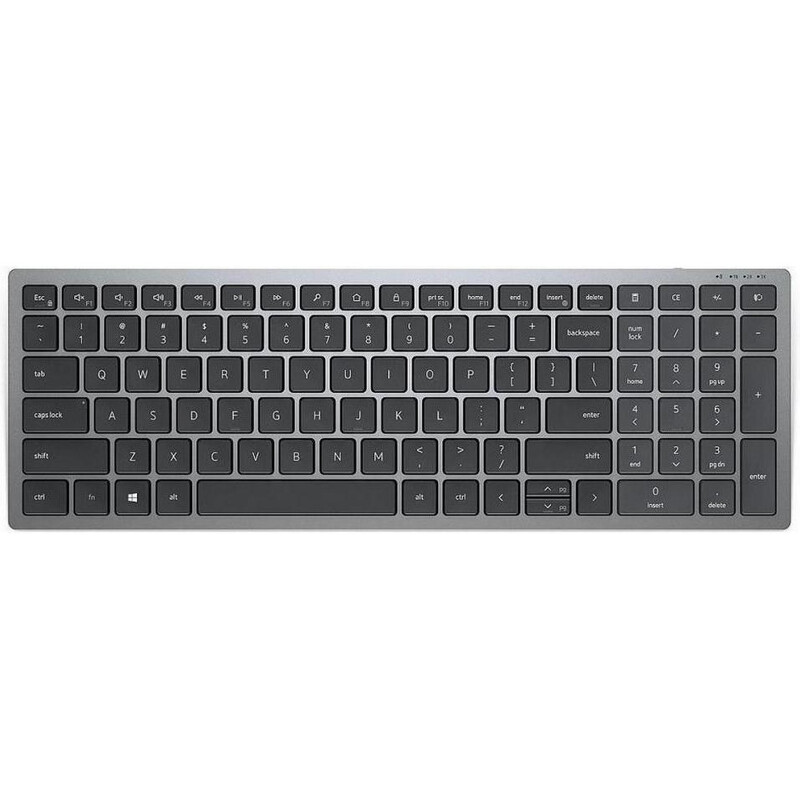 Клавіатура Dell Compact Multi-Device Wireless Keyboard KB740 (580-AKOZ ...