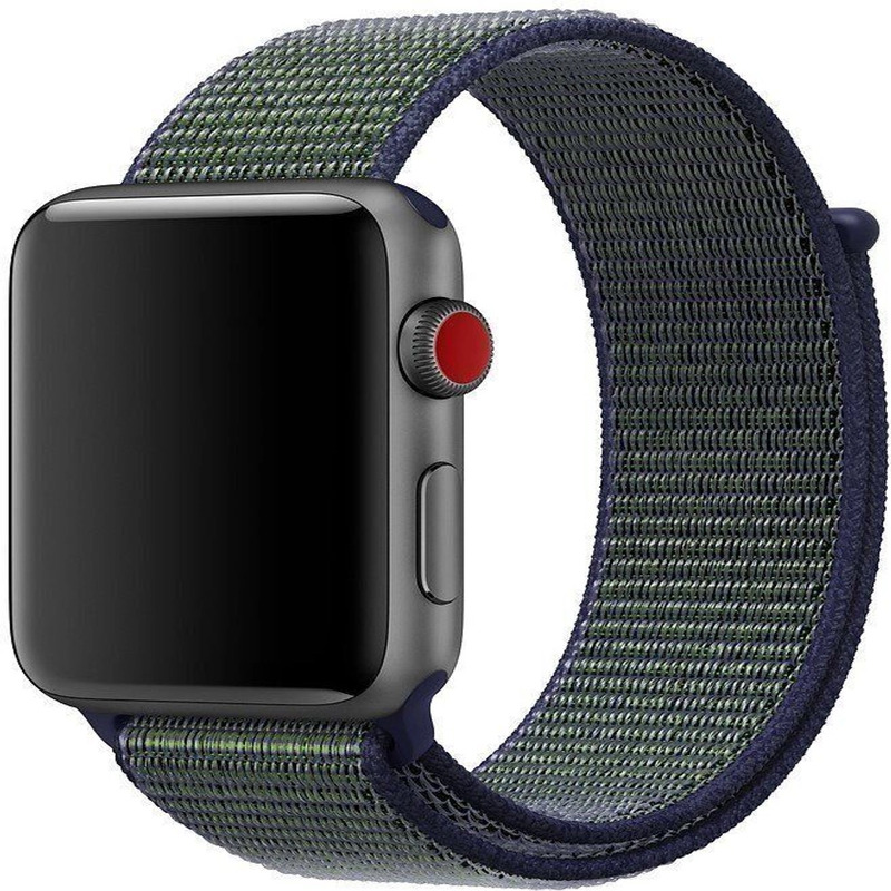 Ремінець Watch 38mm Nylon Sport Loop forest green - STOREinUA