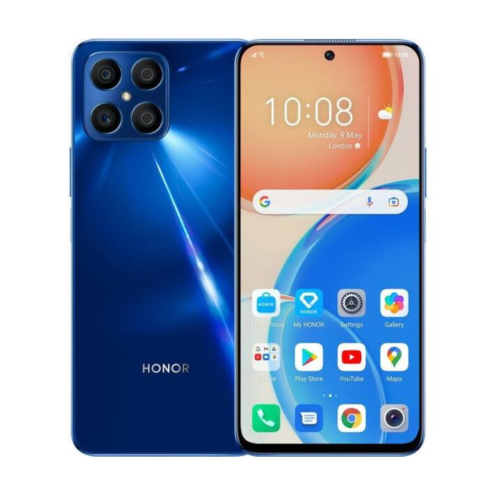 Смартфон Honor X8 6/128GB Ocean Blue ᐈ Купити за вигідною ціною на - STOREinUA