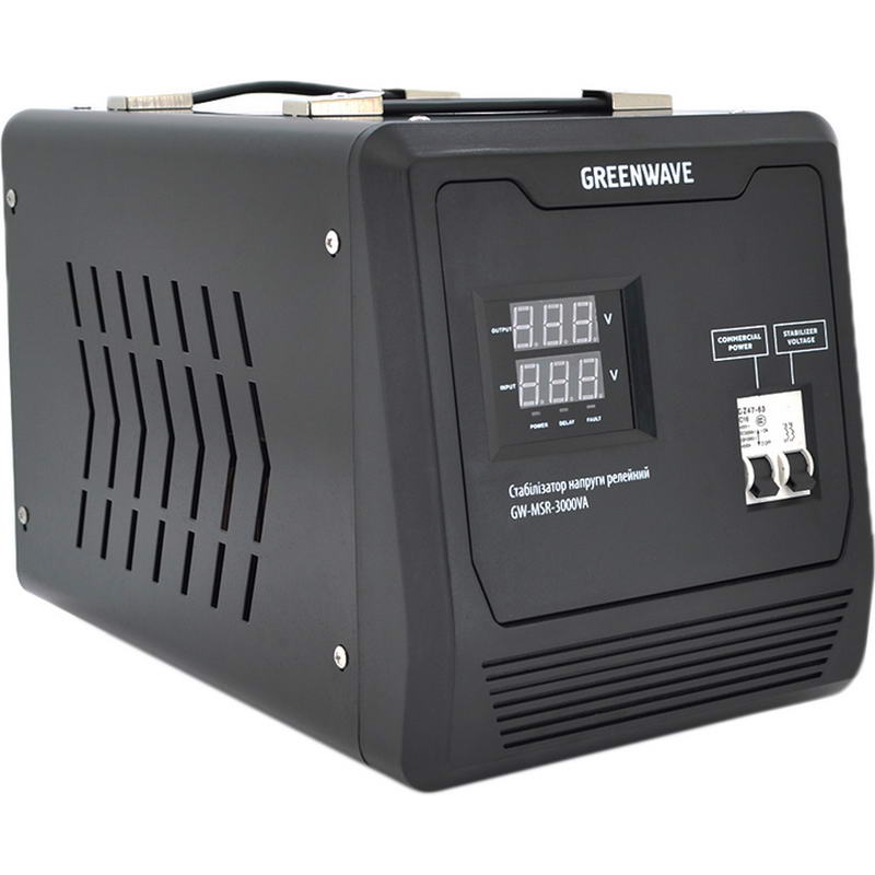 Стабілізатор Greenwave Mauser 3000VA (GW-MSR-3000VA) - STOREinUA